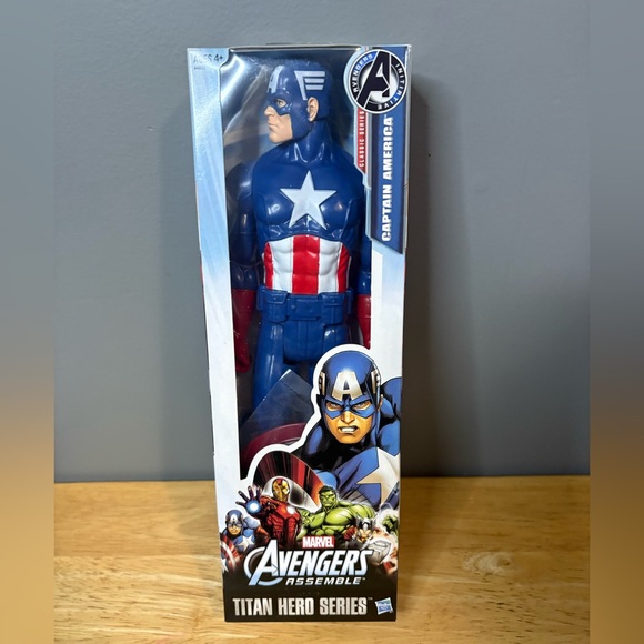 Marvel | Toys | Marvel Avengers Assemble Titan Hero Series Captain ...